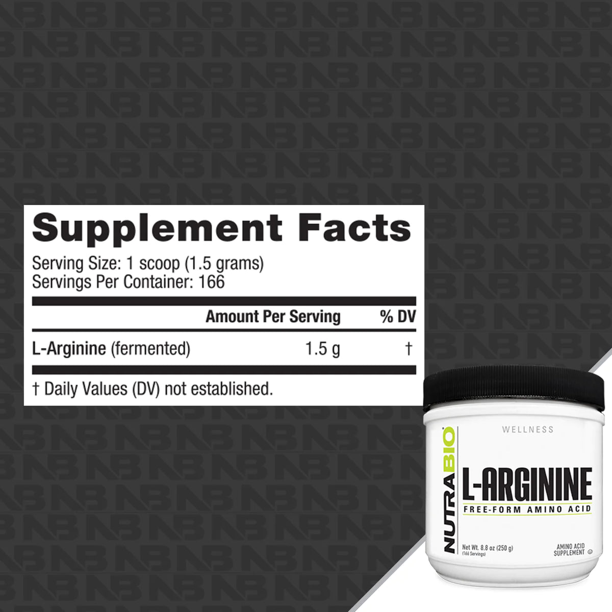 Arginine 250mg powder – Exile Performance Nutrition